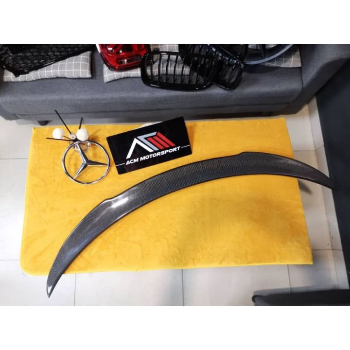 Mercedes Benz W117 CLA carbon fiber spoiler FD style bodykit | Lazada