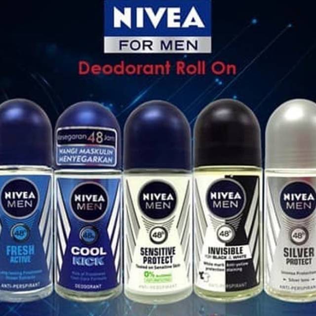 Nivea men roll on 25ml | Lazada Indonesia