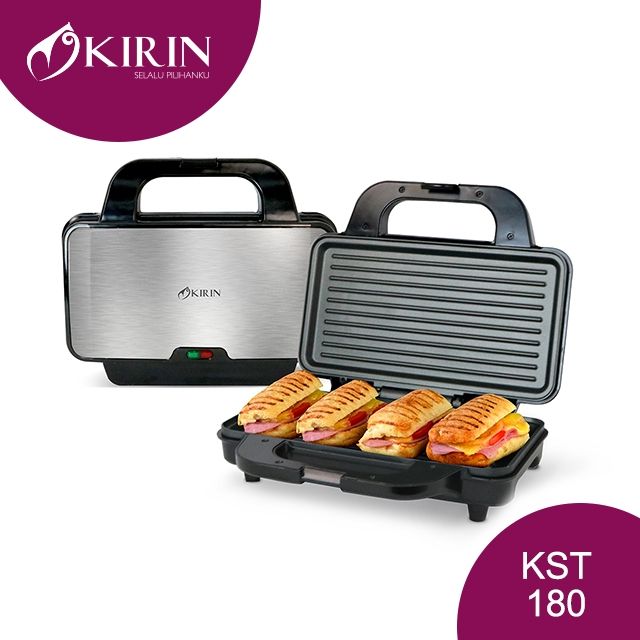 KIRIN SANDWICH TOASTER KST-180 Toaster Pemanggang Griller | Lazada ...