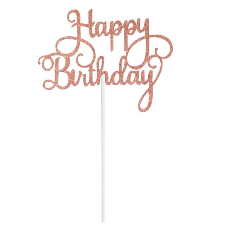 Cake Topper Happy Birthday Paper | Lazada Indonesia