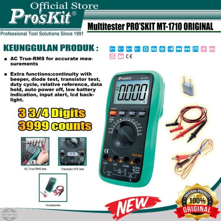 Pro'skit Multitester Proskit MT-1710 Original | Lazada Indonesia