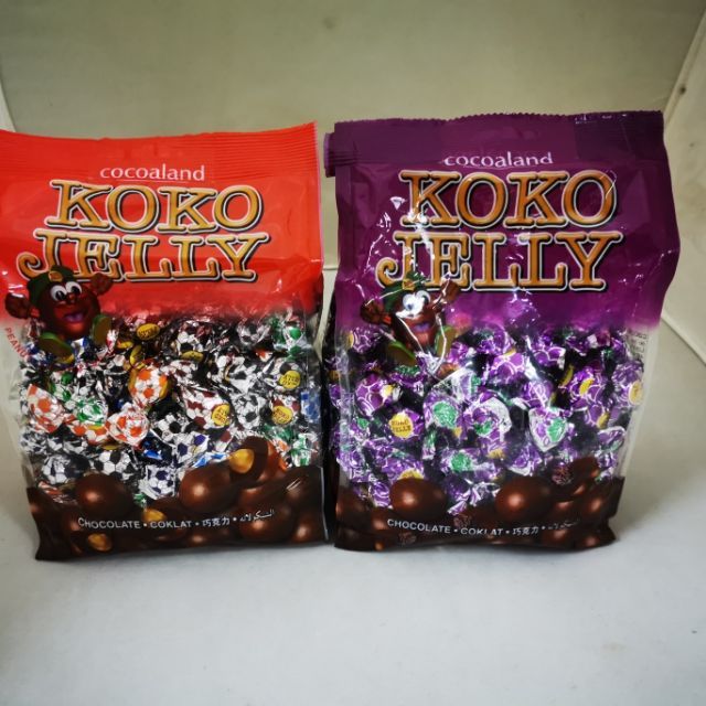 KOKO JELLY CHOCOLATE RAISIN / CHOCOLATE PEANUT 720G | Lazada