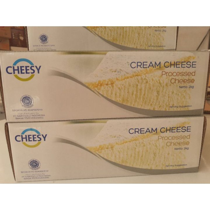 cream cheese cheesy 250 gram (237 gr kemasan baru) | Lazada Indonesia