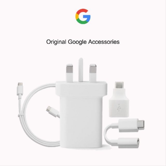 100% Original Google Pixel Original Power Adapter Charger Type C Cable ...