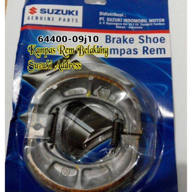Kampas Rem Belakang Suzuki Address | Lazada Indonesia
