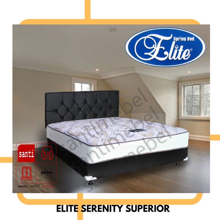 Springbed elite serenity superior 200 x 200 Full Set | Lazada Indonesia