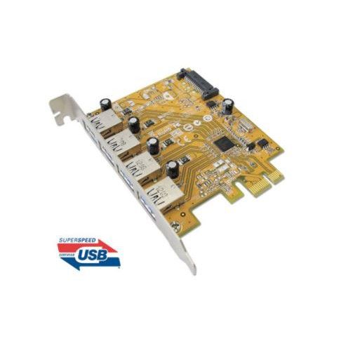 Sunix USB 3.0 4-PORT PCI EXPRESS HOST CONTROLLER รุ่น USB4300NS ...