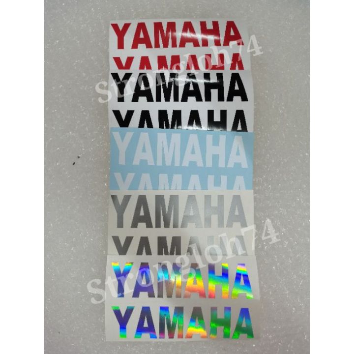 YAMAHA STICKER CUTTING SAIZ BESAR 🔥3 INCH X 12INCH🔥 | Lazada