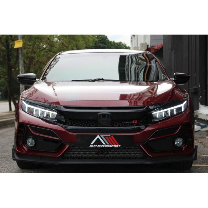 Honda civic FC Type R Front bumper V2 | Lazada
