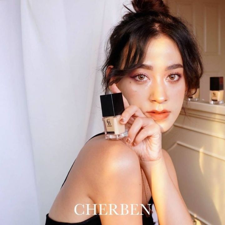 Cherben เฌอเบญ Full coverage Foundation SPF 50 PA+++ | Lazada.co.th