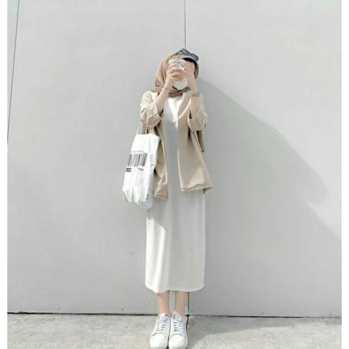 INNER SPAN MIDI DRESS Remaja Kekinian | Lazada Indonesia