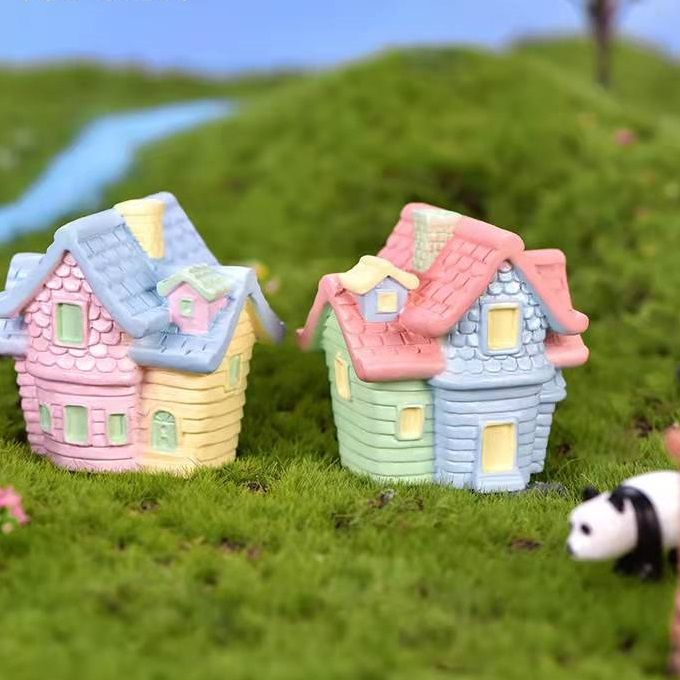 Hiasan Kue Ultah House Rumah Home Cake Topper Pajangan Miniatur Toper ...