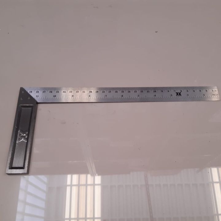 Penggaris Siku Tukang Bangunan YSK Ukuran 12 Inch / Angle Square 12 Inch | Lazada Indonesia