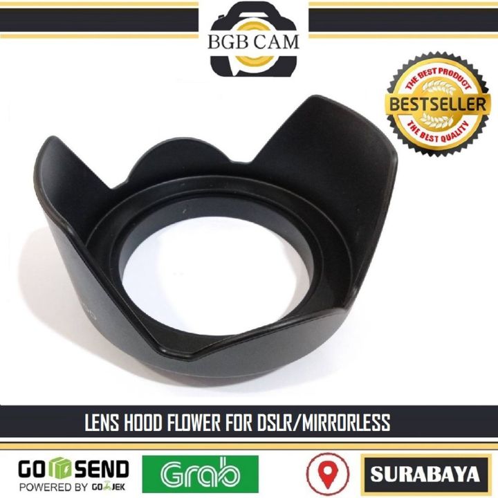 Lens hood diameter 49mm / 49 mm Flower hood DSLR Canon Nikon | Lazada ...