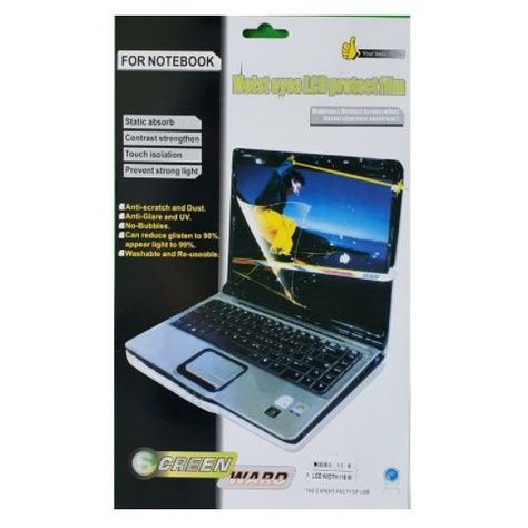 Screen guard Laptop 11.6 inch black anti dust uv gores - Lcd Protector ...