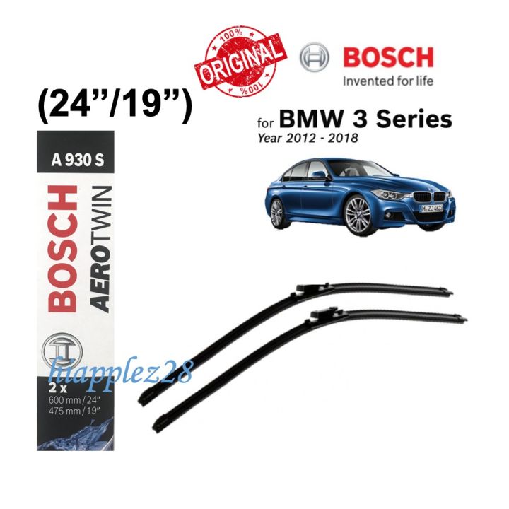 [1SET] A930S 24"+19" BOSCH Aerotwin Plus Multi Clip WIPER SET (ORIGINAL ...
