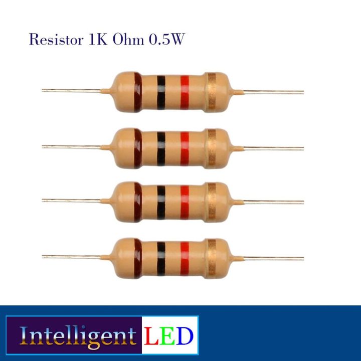 Resistor 1K ohm 0.5 W 1/2 W 10 pcs | Lazada Indonesia