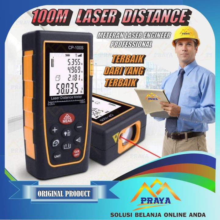 100m laser distance meter / meteran laser / rangefinder / 100 meter 40m ...