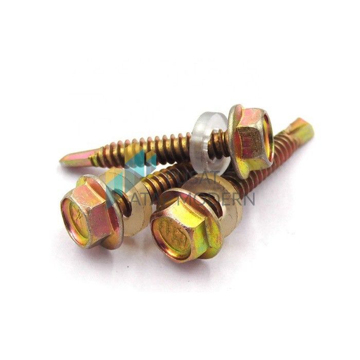 Baut / Sekrup / Roofing Polycarbonate 2.5cm untuk Twinlite / Solarlite ...