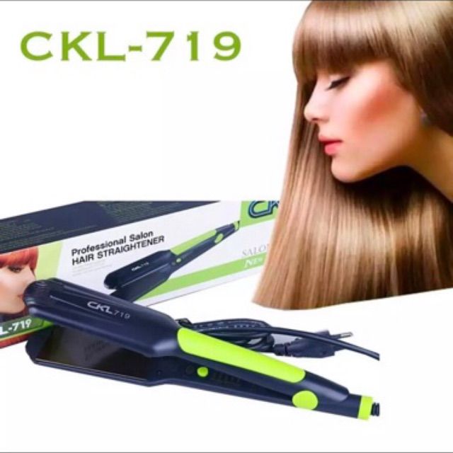 เครื่องหนีบผม CKL-719 จัดทรงง่ายเครื่องร้อนเร็ว | Lazada.co.th
