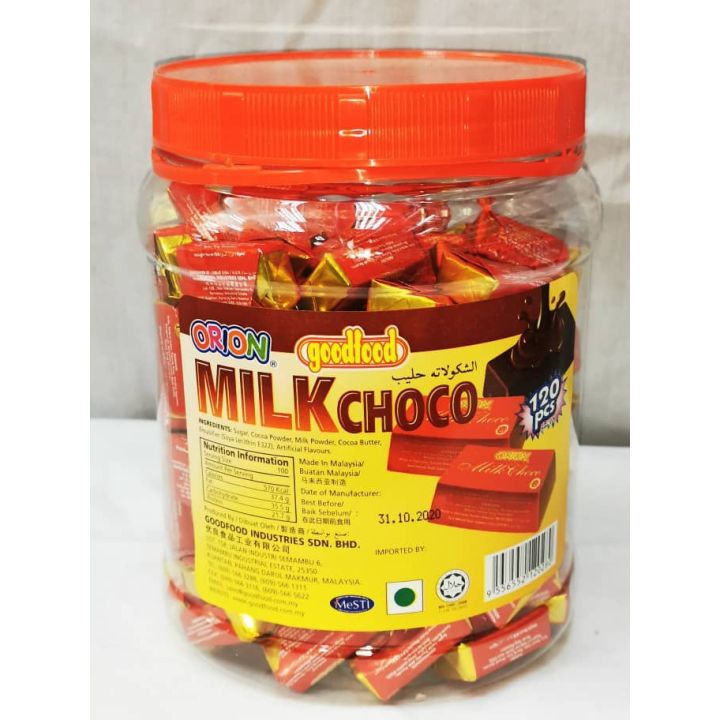 ORION MILK CHOCO 120'S | Lazada