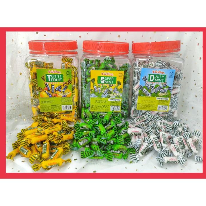 Victory Daily/Super Mint Chewing Gum 240 pcs / Repack 30 pcs (Ready ...