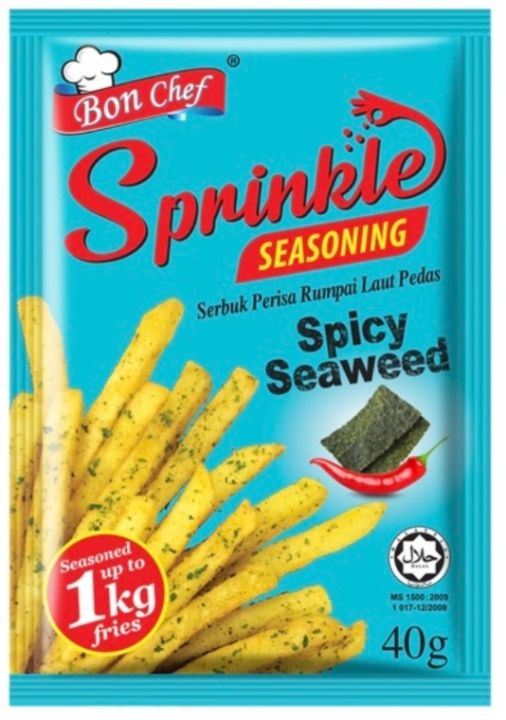 40G SPICY SEAWEED Sprinkle Seasoning Bon Chef | Lazada