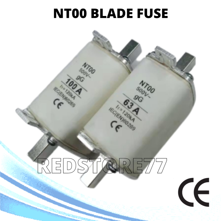 NT00 63A 100A BLADE FUSE / BLACK BOX FUSE UNIT | Lazada