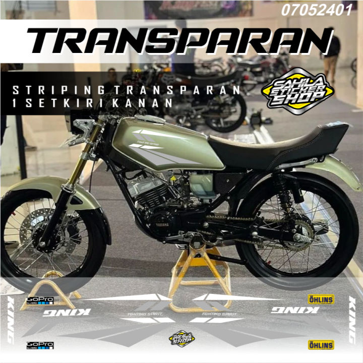 STIKER RX KING TRANSPARAN SIMPEL | Lazada Indonesia