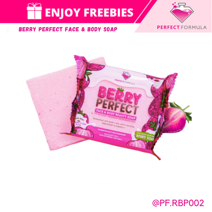 #BestSeller BERRY PERFECT SOAP | Perfect Formula 100 GRAMS (CASH ON ...