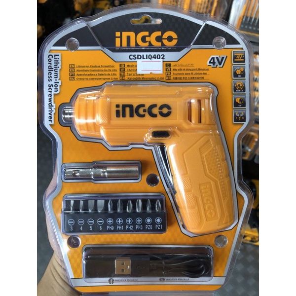INGCO LITHIUM-ION CORDLESS SCREWDRIVER 4V | Lazada PH