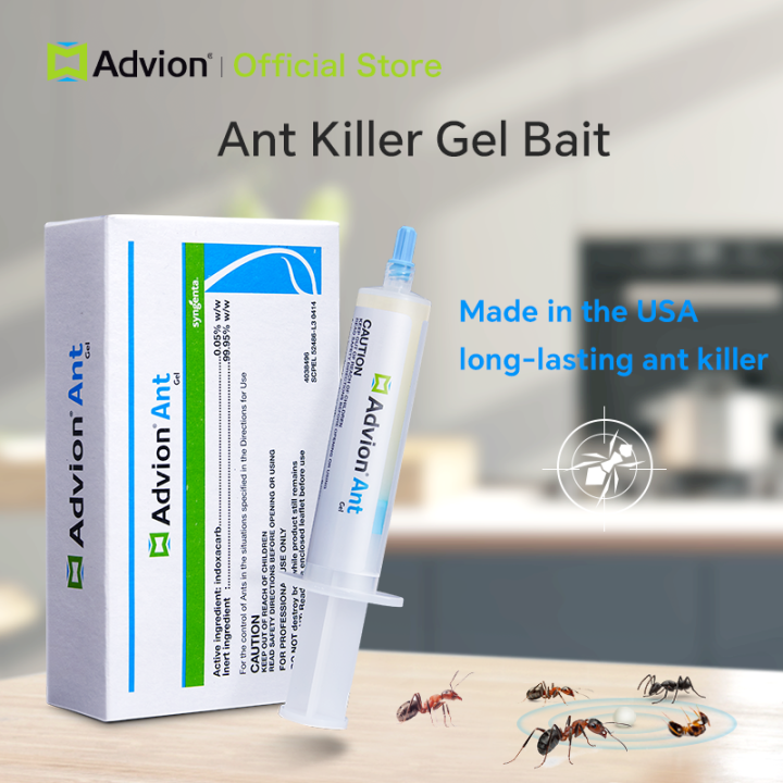 Syngentga Advion Ant Gel Bait, 30g, 1Plunger and 1 Tip, Effective Ant Bait, Formulated with 0.05 ...