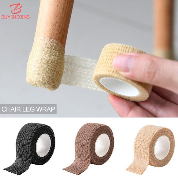 BC 2.5cm*4.5m/roll Self Adhesive Chair Leg Cover Table Leg Wrap Anti ...