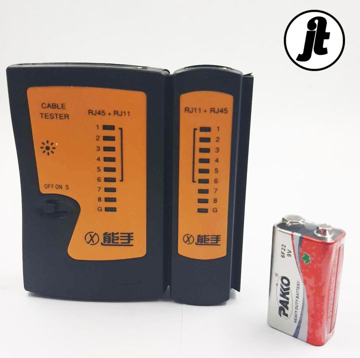 RJ45 RJ11 NETWORK LAN CABLE TESTER | Lazada PH