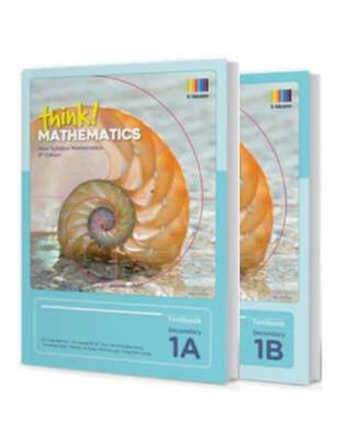 think! Mathematics Secondary Textbook 1A & 1B Print & Digital Pack (8Ed ...