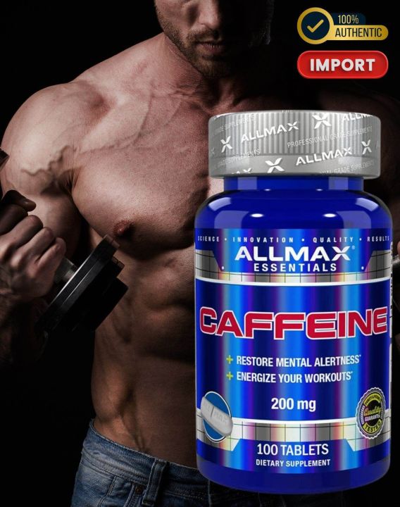 100%Authentic - ALLMAX Nutrition Caffeine Pills, Sustained Energy & Pre ...