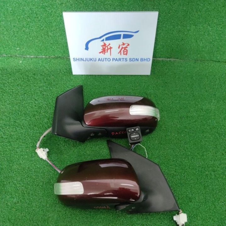 Toyota Passo Sidemirror Set Autoflip For Perodua Myvi | Lazada