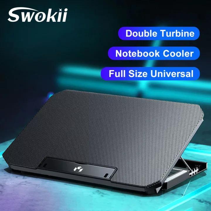 Q100 Laptop Cooler, Laptop Fan Cooler with 2 Fans, Laptop Cooling Pad ...
