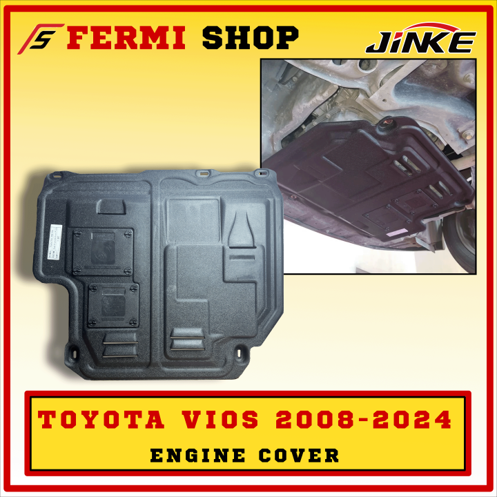 [FERMI SHOP] TOYOTA VIOS 2008-2024 ENGINE COVER UNDERCARRIAGE PROTECTOR ...