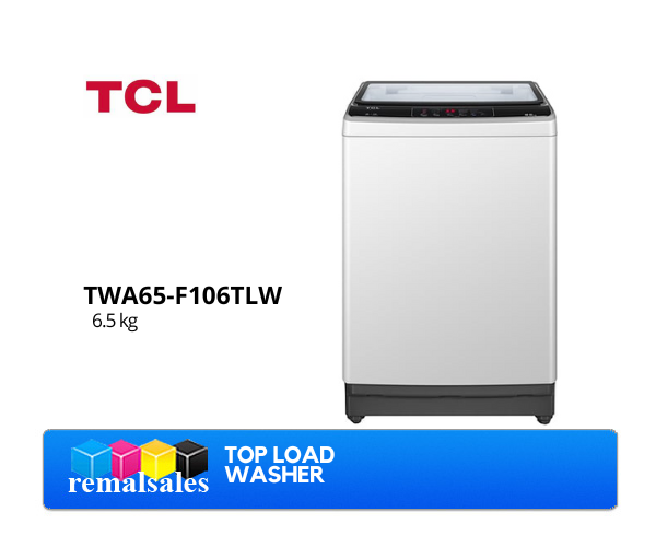 TCL TWA65-F106TLW 6.5 kg Top Load Washer | Lazada PH