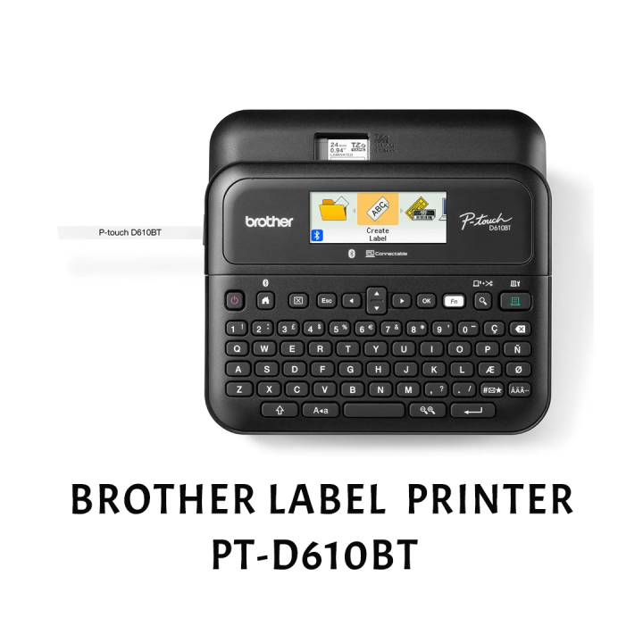 [ORIGINAL] PT-D610BT PT-D610 PT610 Brother P-touch Desktop Bluetooth ...