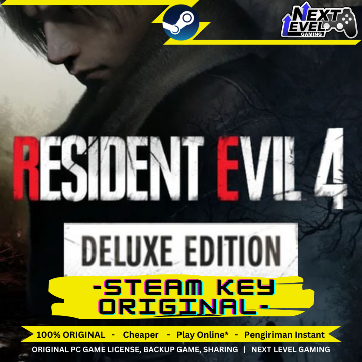 Resident Evil 4 Remake PC GAME ORIGINAL [ STEAM CD-Key ] | Lazada Indonesia