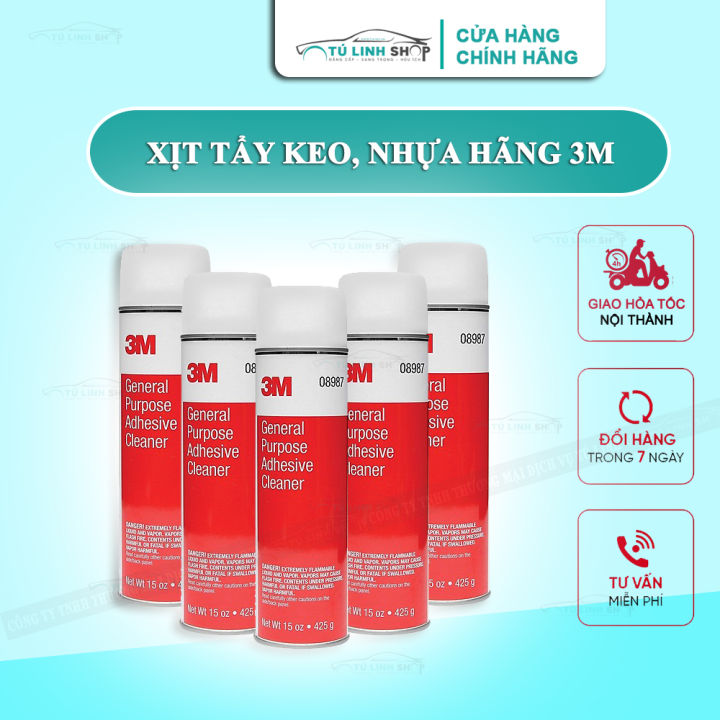 Tẩy keo, tẩy nhựa đường 3M General Purpose Adhesive Cleaner | Lazada.vn