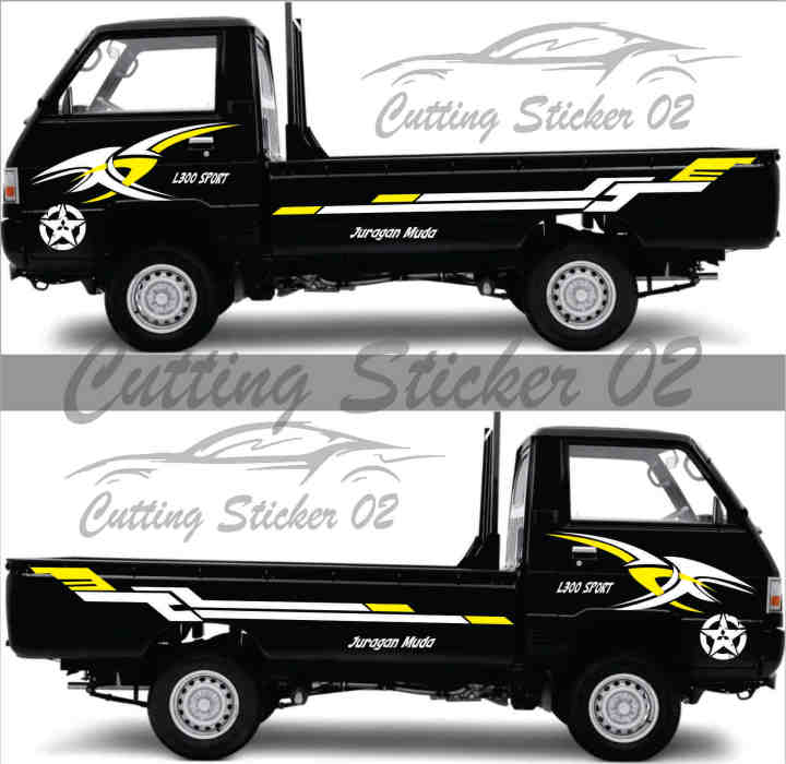 Terlaris Stiker mobil pick up stiker mobil pick up l300 stiker mobil ...