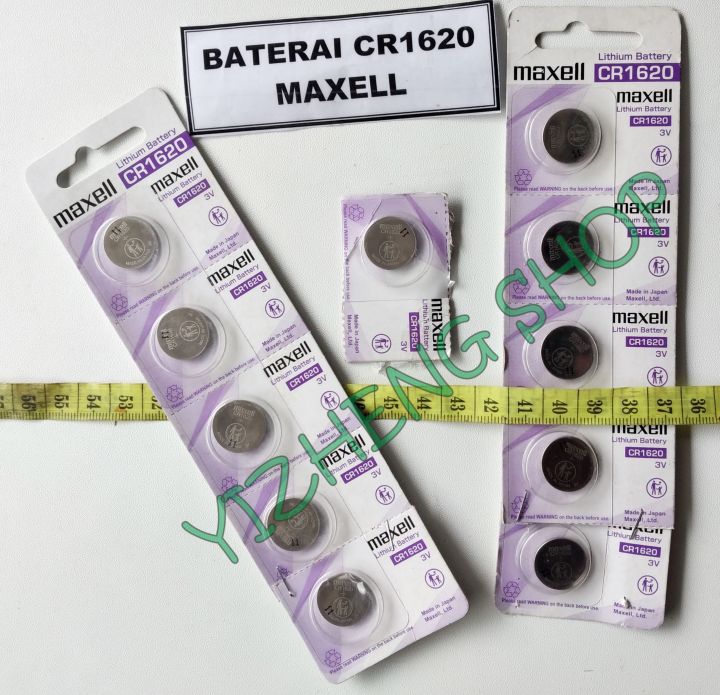 BATERAI CR1620 MAXELL | Lazada Indonesia