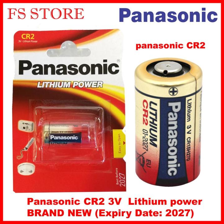 PANAS0NIC ORIGINAL MALAYSIA CR2 3V LITHIUM POWER | Lazada