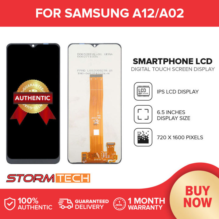 Smartphone LCD for Samsung Galaxy A12/A02 Digital Touch Screen Display ...