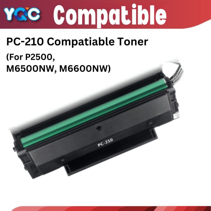 Compatible Toner Cartridge Pantum PC-210 for P2500 M6500NW M6600NW | Lazada