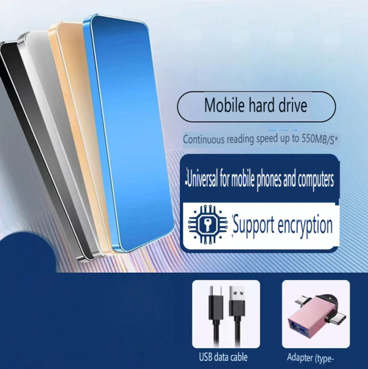 Portable SSD External Solid State Drive USB 3.1 1TB-60TB Hard Drive ...