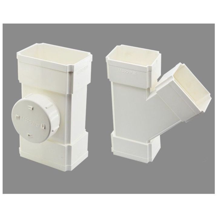 [LOORD DSKLHKDS 150] Joint Plastic PVC Square Tube Square Drain Pipe ...